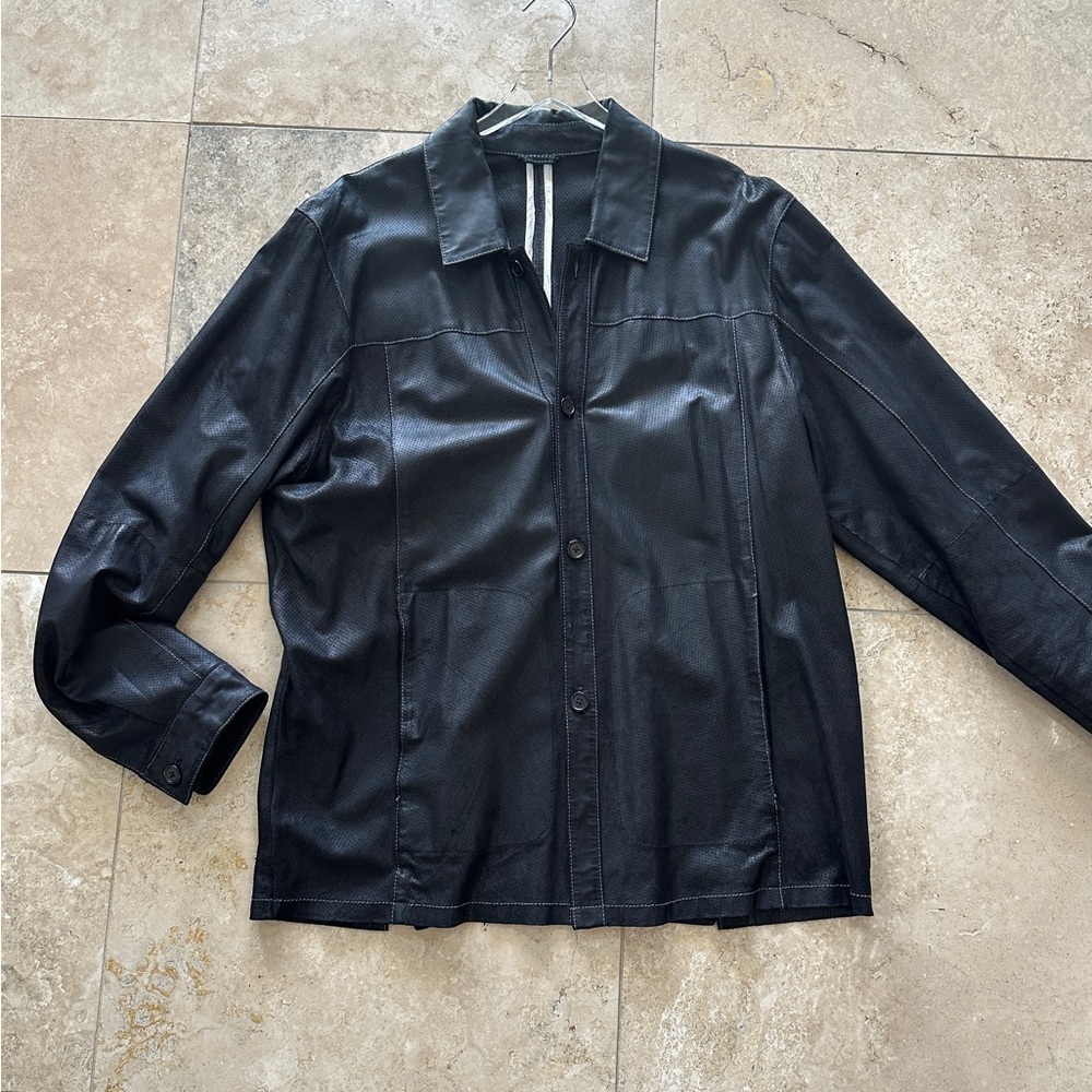 Missani Le Collezioni Leather Jacket - Gem